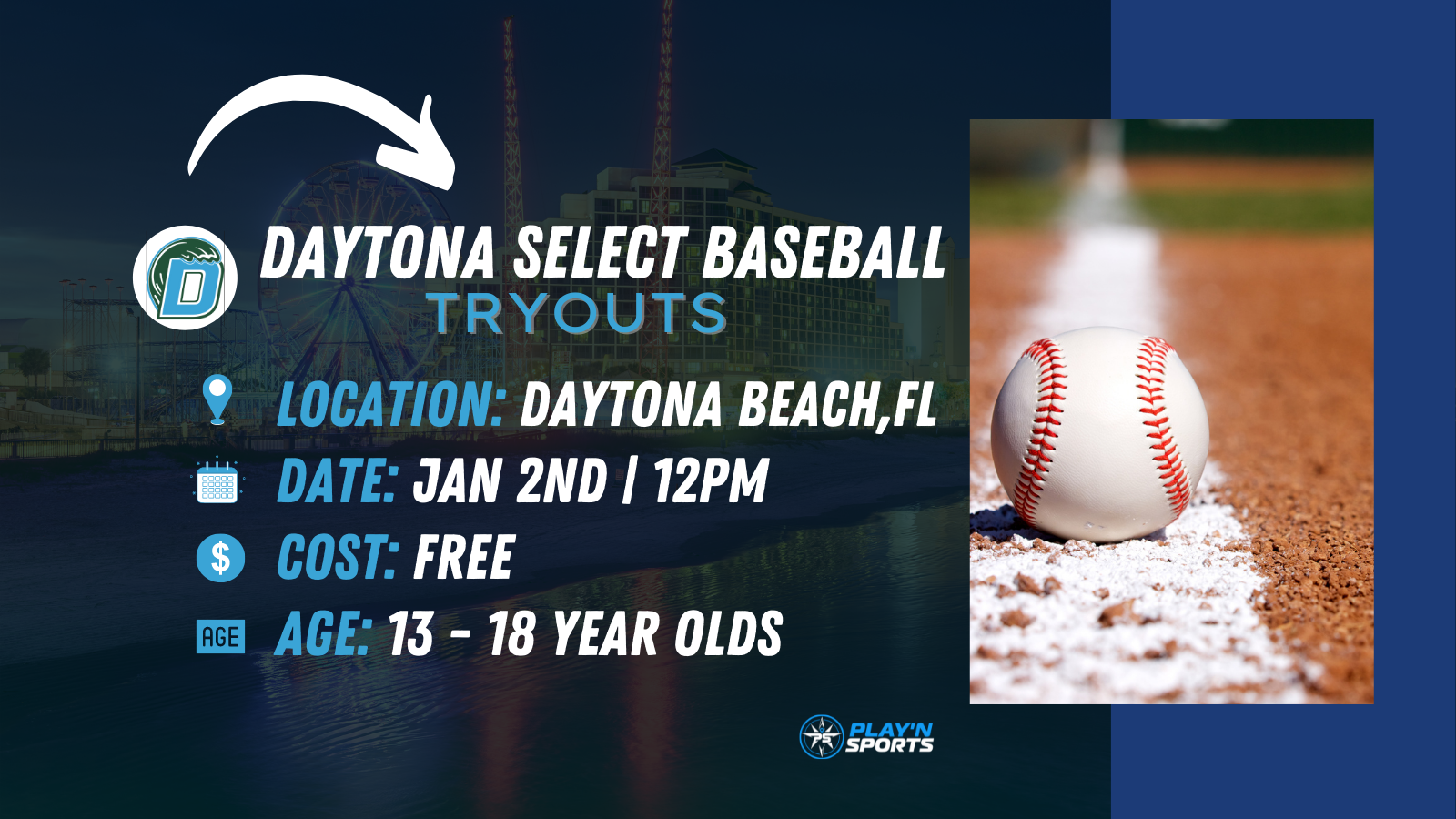 Daytona Select Tryouts - Register Today