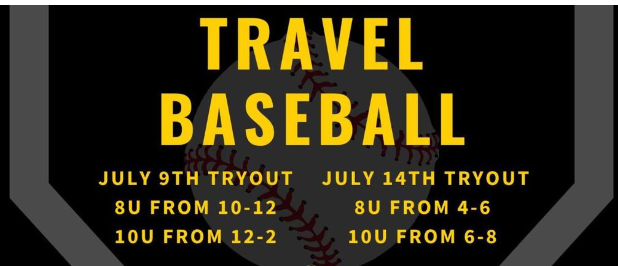 10U open tryouts - Register Today