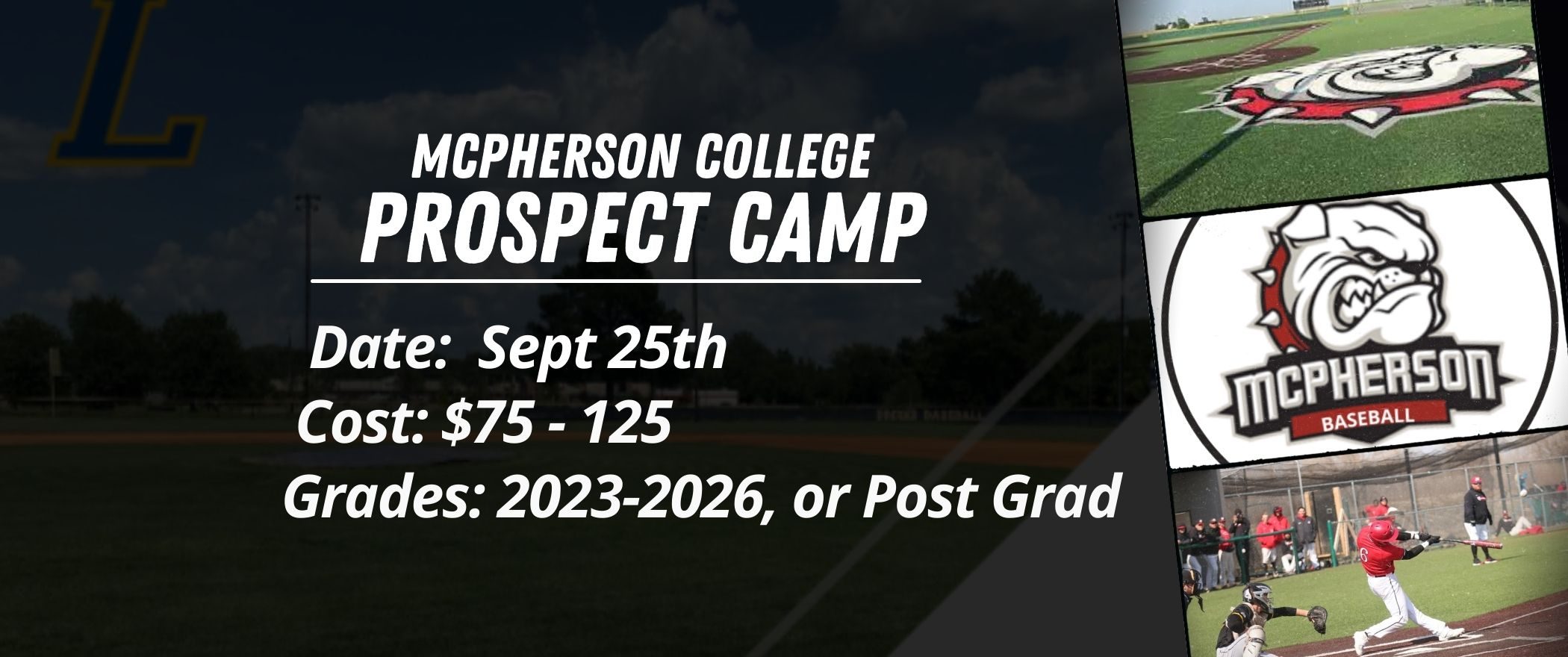 McPherson College Prospect Camp | Sept 25th - Register Today