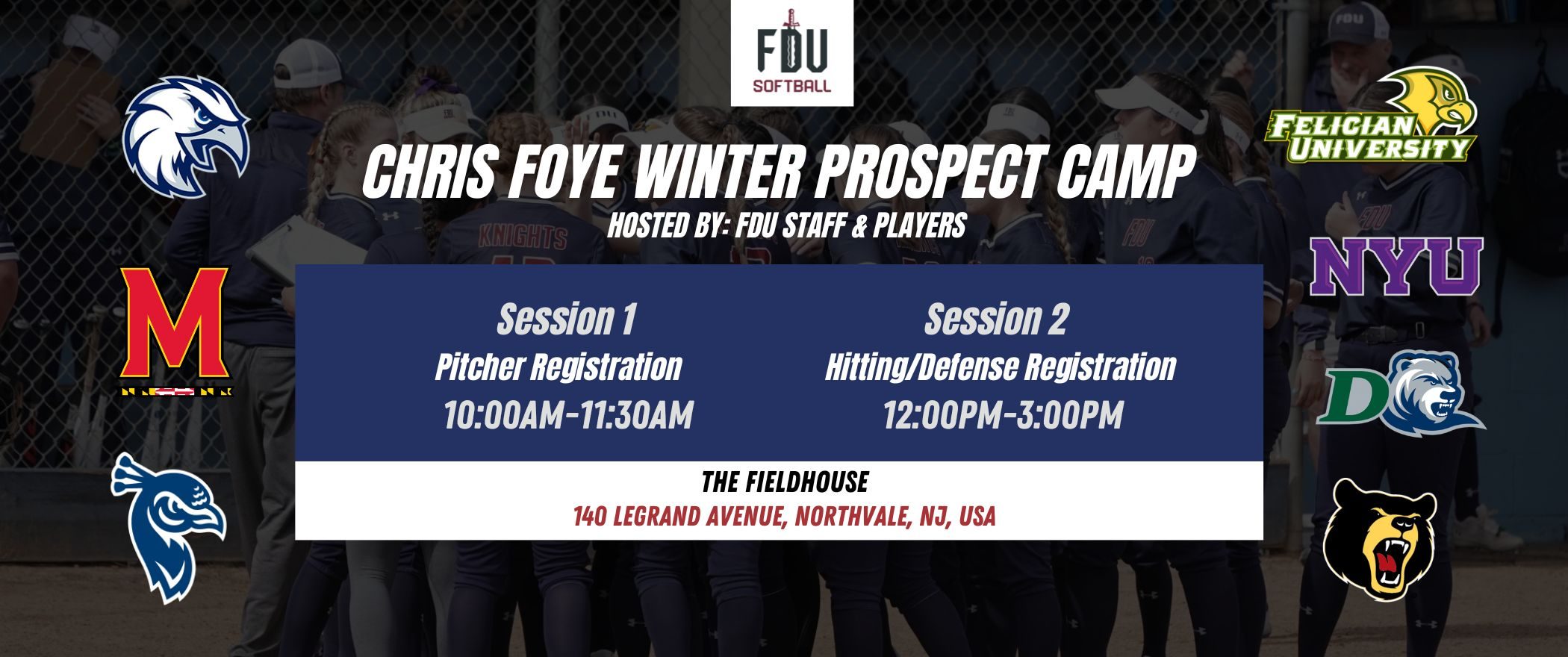 Chris Foye Winter Prospect Camp | Jan 28th - Register Today