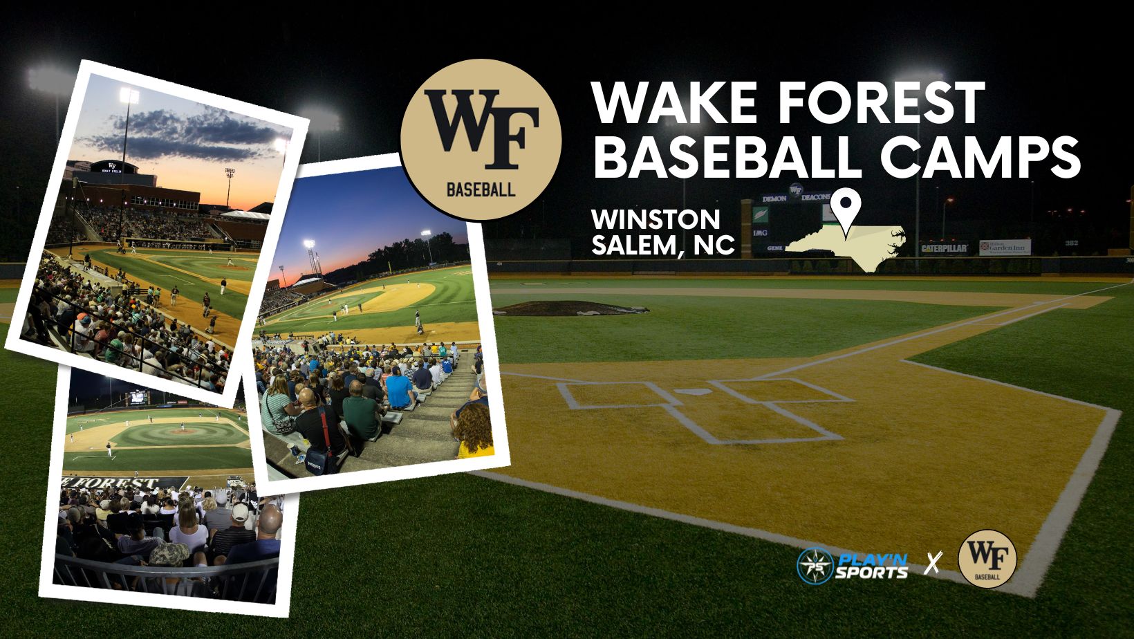 5 Day WFU Summer Baseball Camp (Ages 7-13) on June 26th - 30th ...