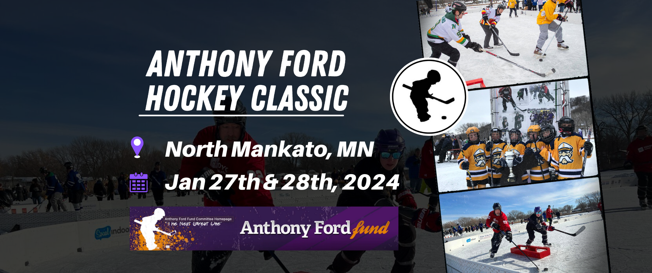 Anthony Ford Adult Pond Hockey Classic includes 3 Game Guarantee ...
