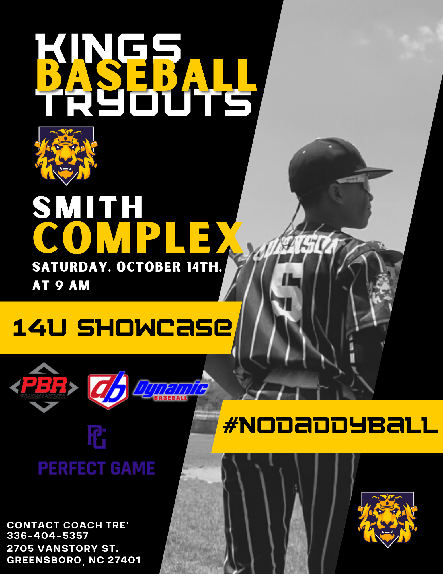Kings Baseball 14U 2028 Showcase Tryouts - Register Today
