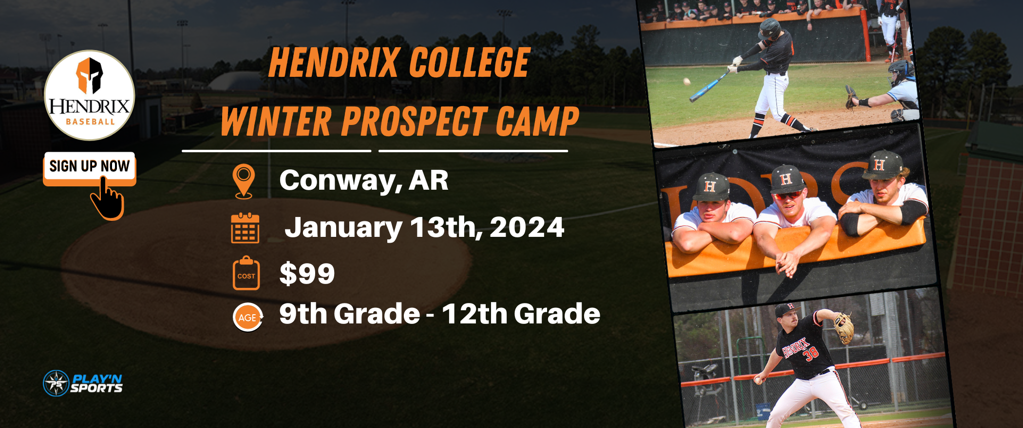 Hendrix College - Winter Prospect Camp - Register Today