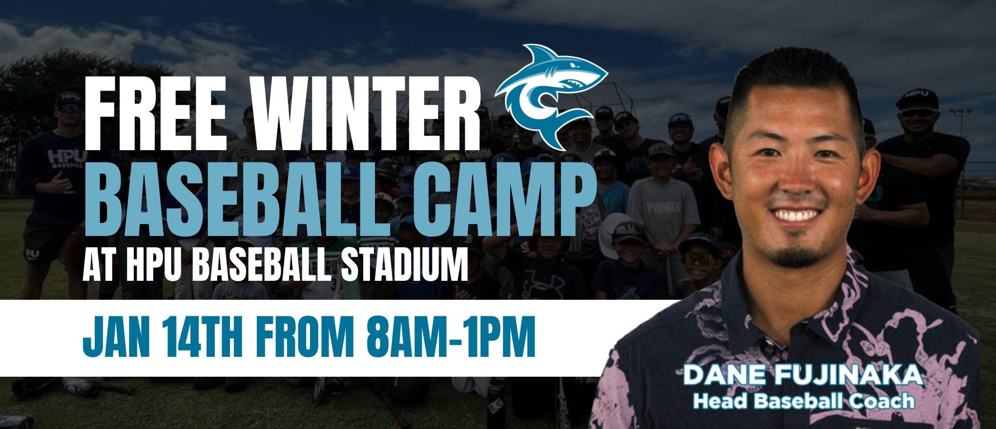 Free Youth Baseball Camp w/ HPU Coaches and Players Grades K-5 and ...