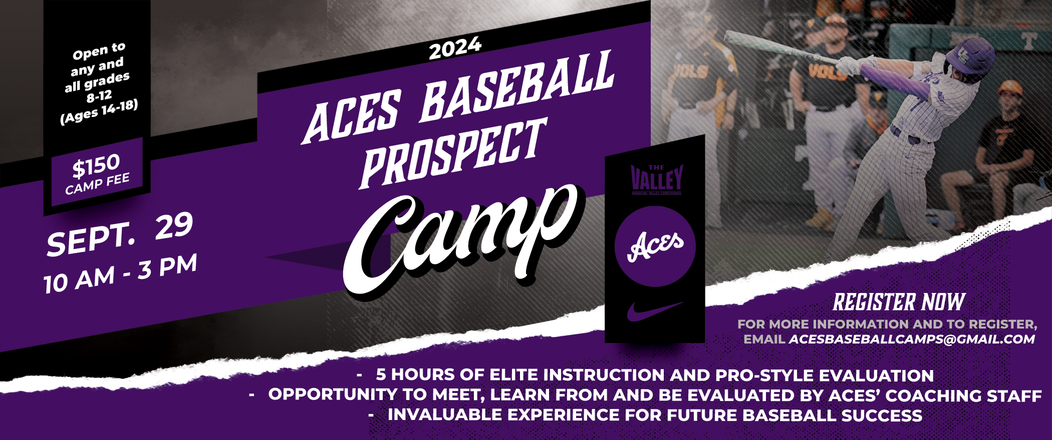 ACES BASEBALL PROSPECT CAMP - Register Today