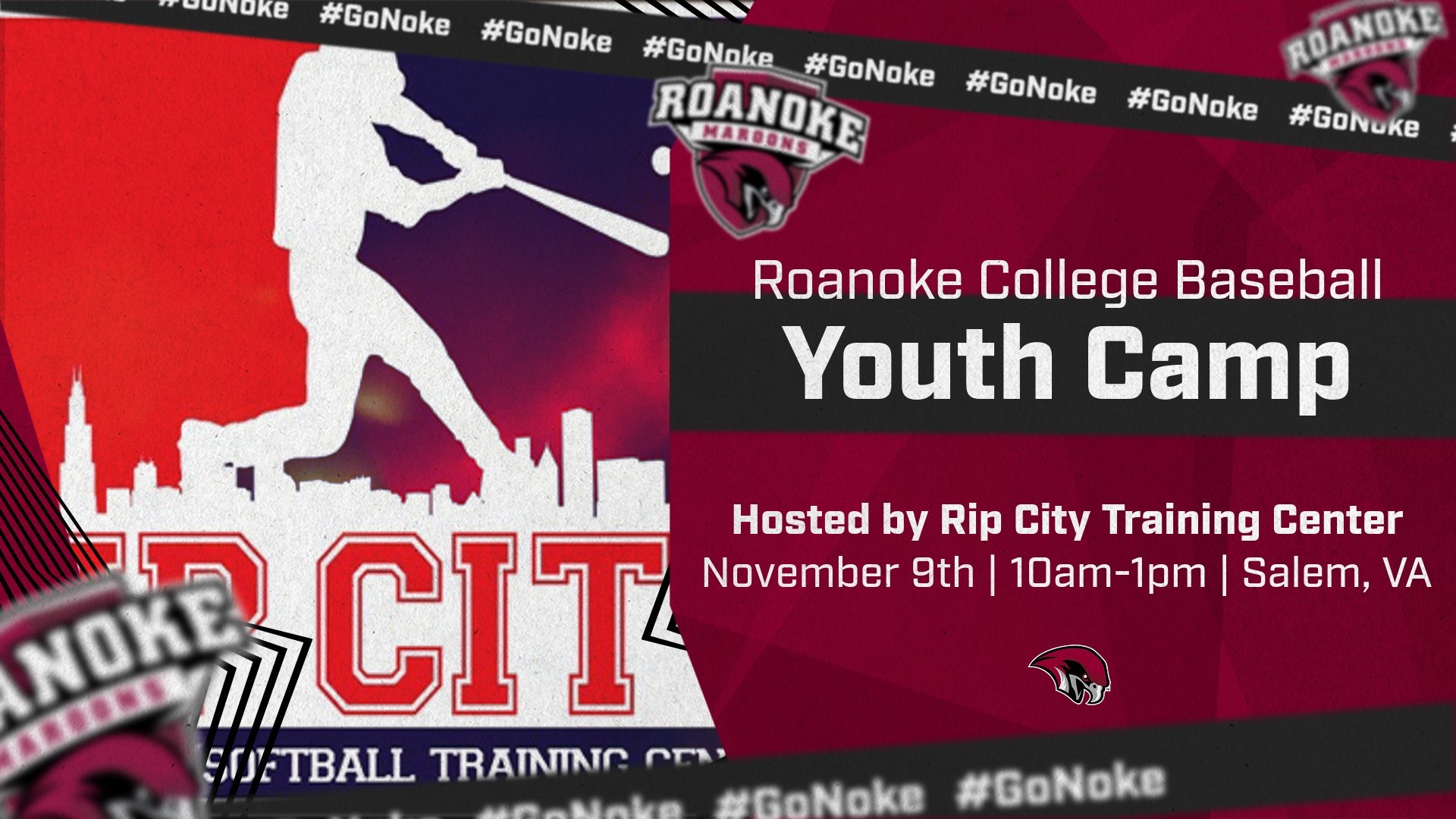 Roanoke College Baseball Youth Camp Hosted by Rip City Training Center ...