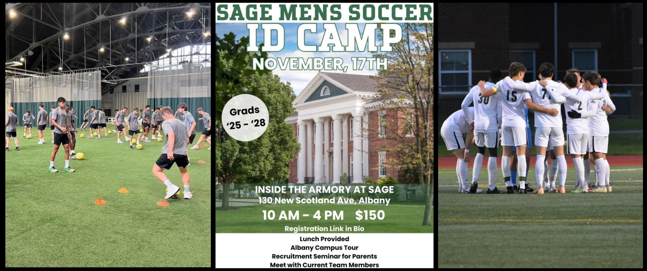 Sage Men's Soccer ID Camp - Register Today