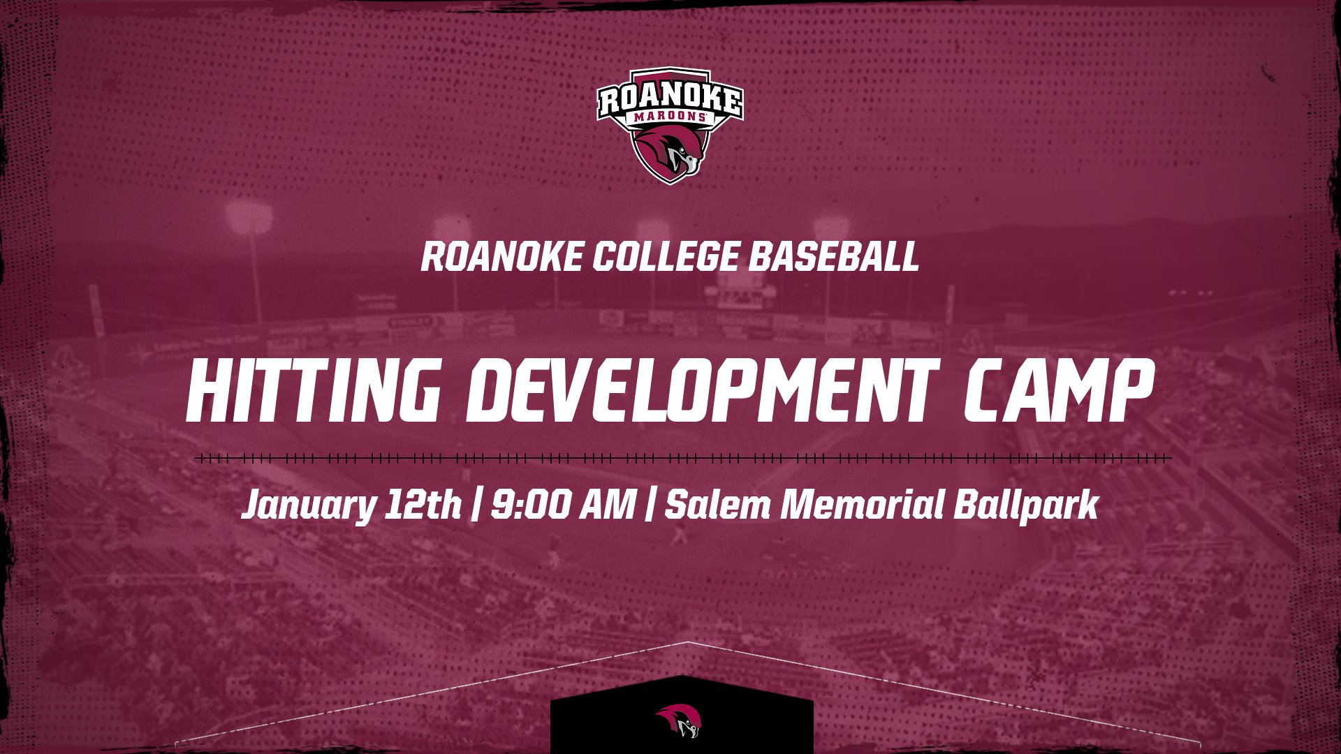Jan. 12th – Hitting Development Camp at Salem Memorial Ballpark - Register Today