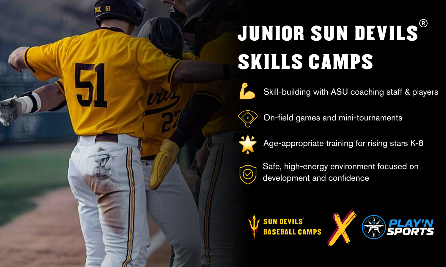 Junior Sun Devils® Summer Skills Camp with ASU College Coaches and ...