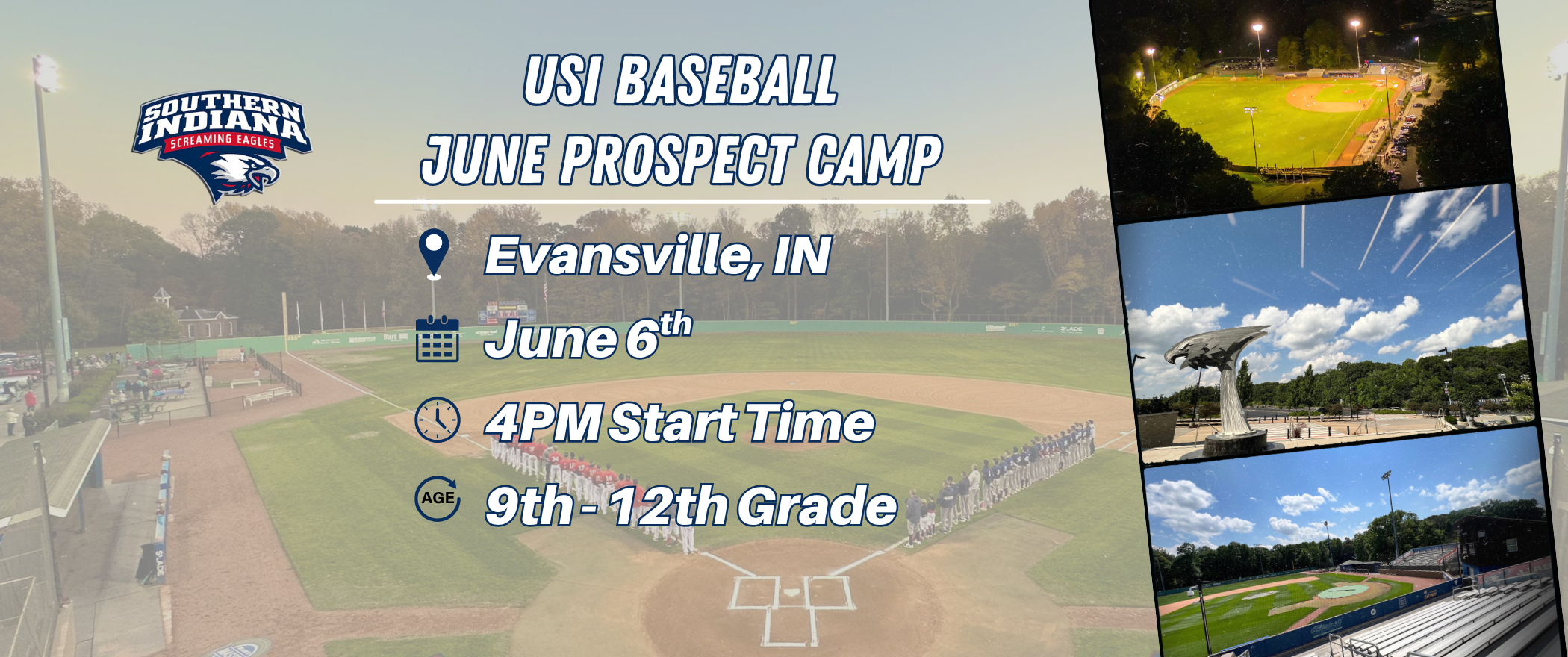 USI Baseball June Prospect Camp - Register Today
