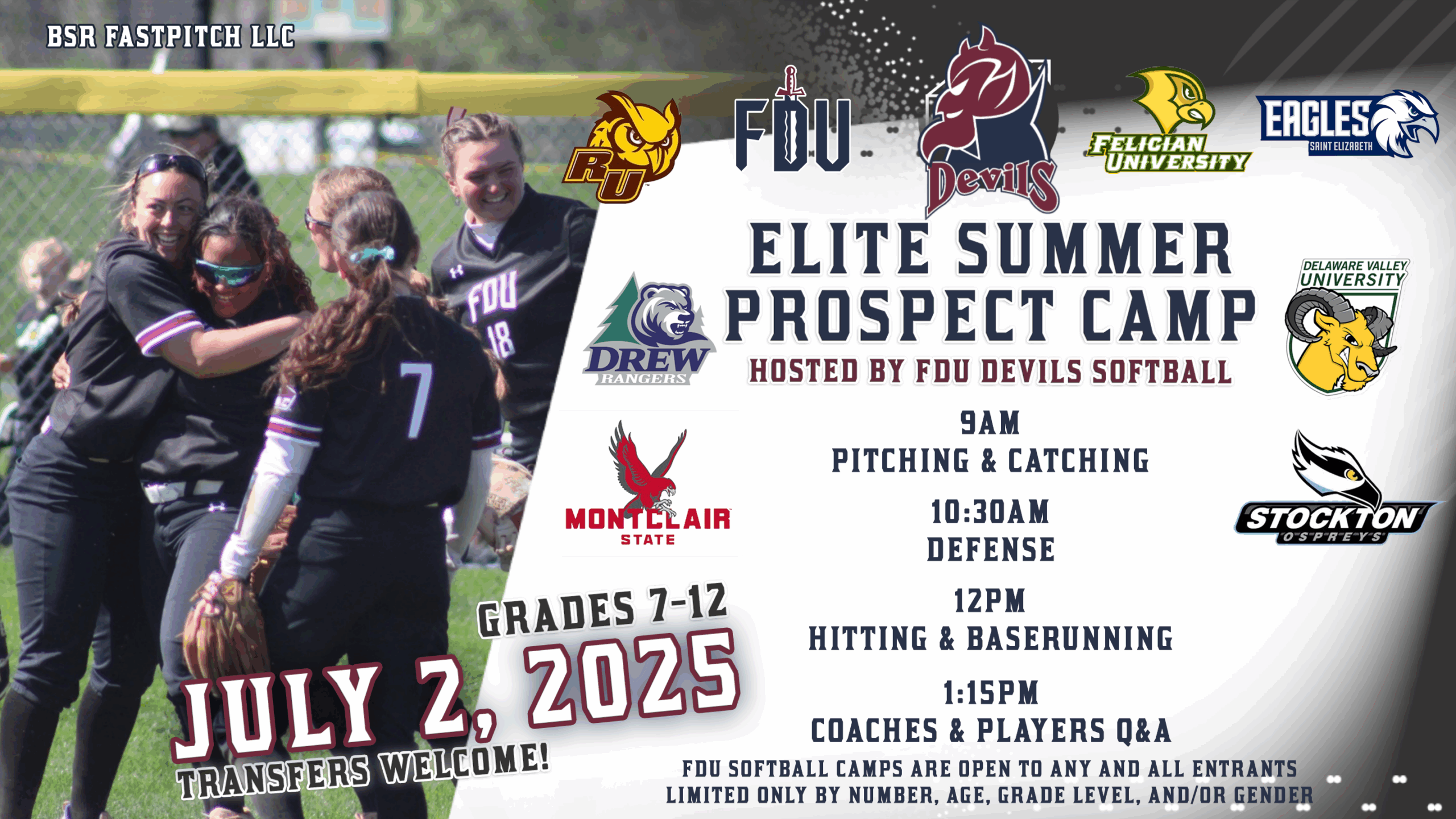 FDU Devils Softball Elite Summer Prospect Camp - Register Today