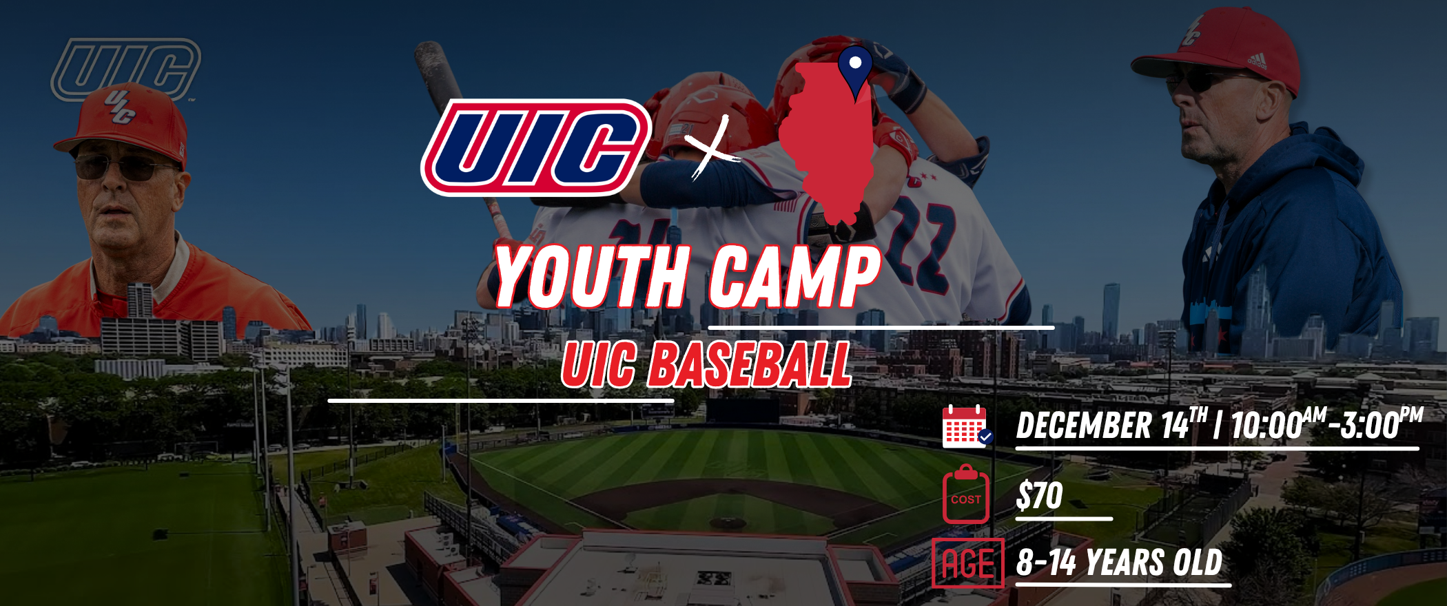 UIC Championship Baseball Youth Camp - Register Today