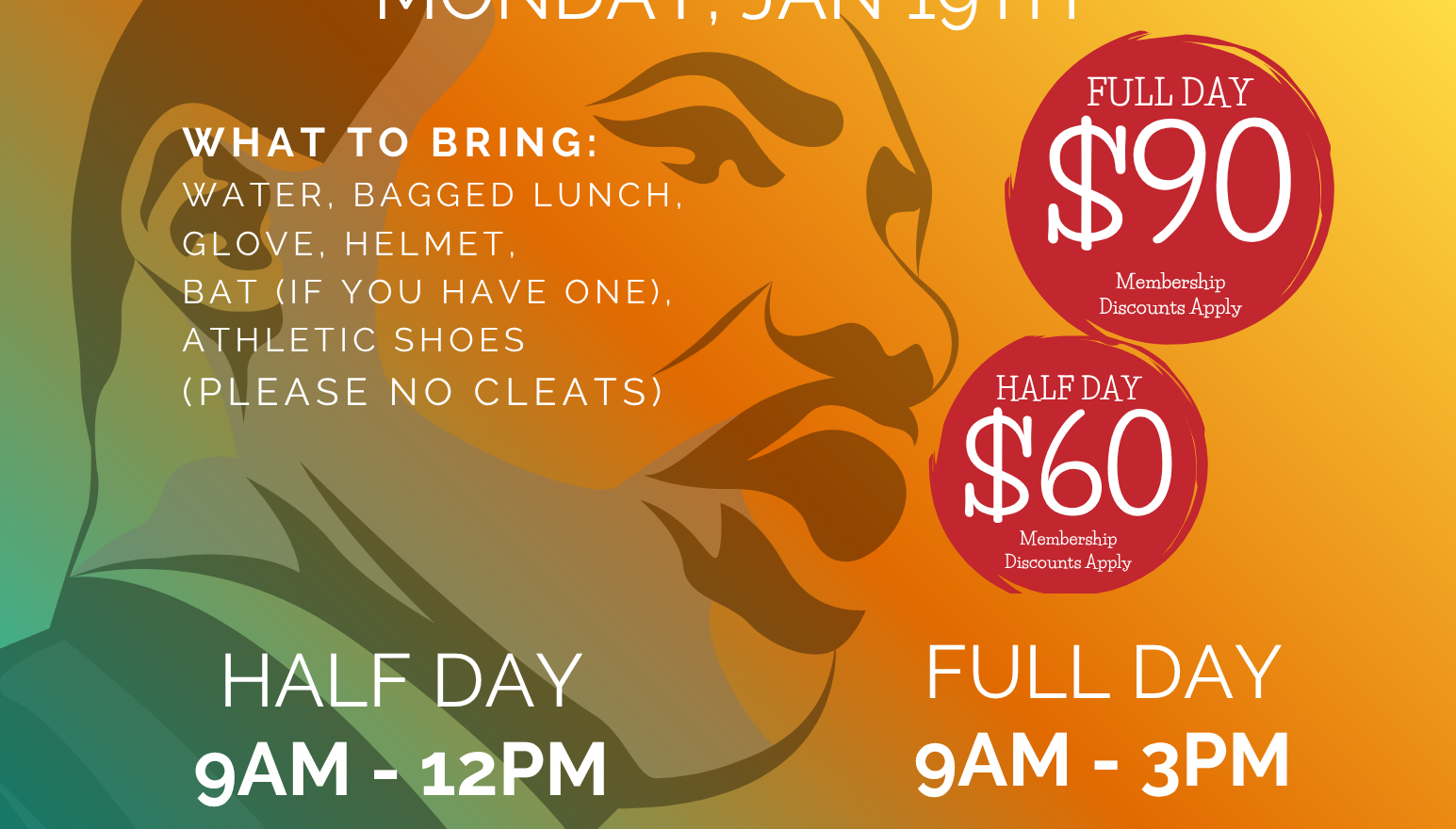 MLK Day Camp - Monday Jan 19th - Register Today