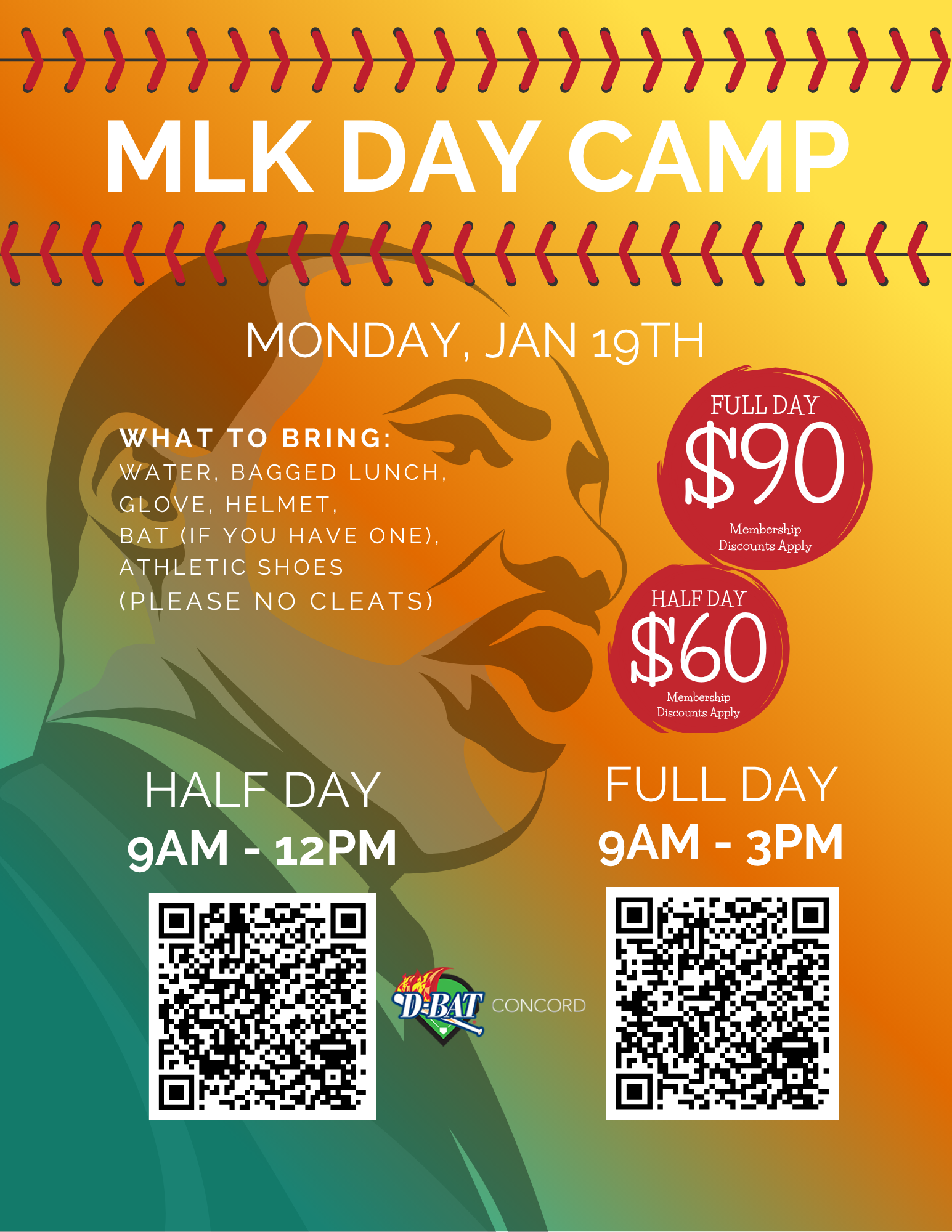 MLK Day Camp - Monday Jan 19th - Register Today